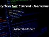 Python Get Current Username