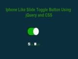 Iphone Like Slide Toggle Button Using Jquery Css And Html