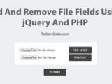 Add And Remove Textbox Using Javascript