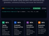 Interactive Terminal System With Realistic Human Typing Simulation
