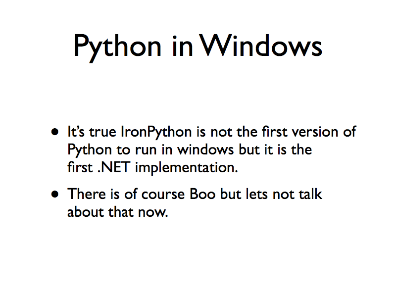 Ironpython And Asp Net