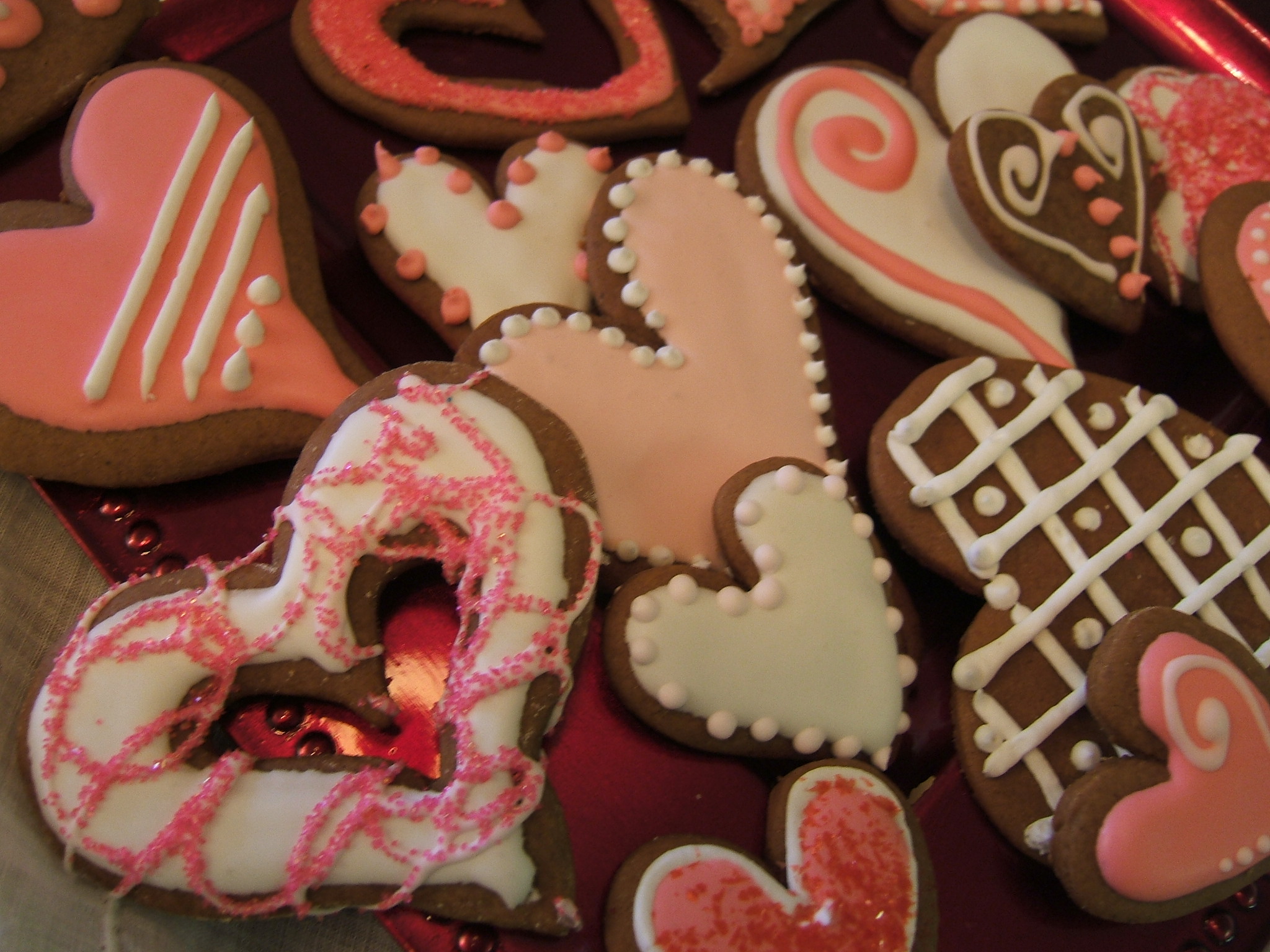 Valentine’s Day Gingerbread Cookies – Tamara Central