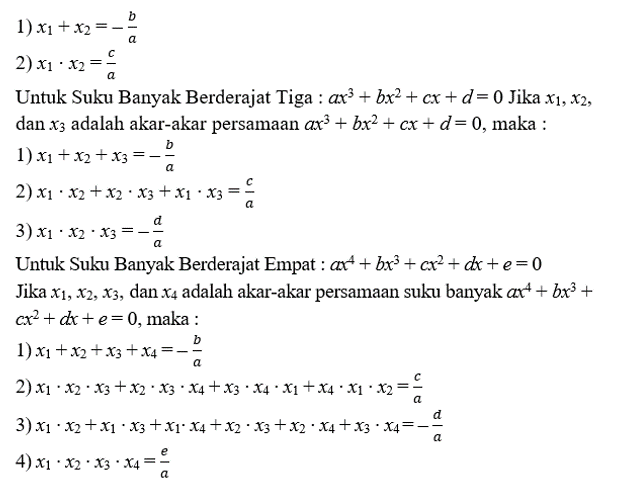 Polinomial: Penjelasan Serta Contoh Soal - Tambah Pinter