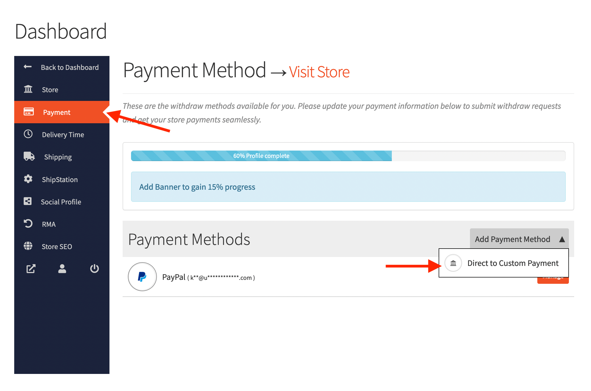 Dokan Add New Withdrawal Method for Vendors in 2023 - Tanjir Al Mamun