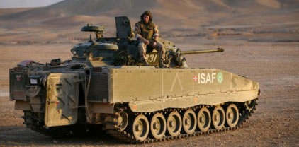 The Swedish CV90 Combat Vehicle - TankNutDave.com