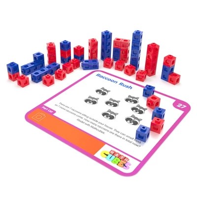 Junior Learning Mathcubes Multiplication Target - Light Illustration Collection - Desktop Quality