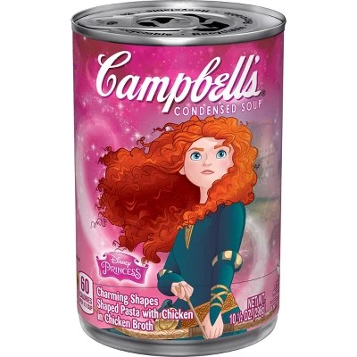 Campbell S Condensed Disney Merida Charming Shapes Pasta With Chicken