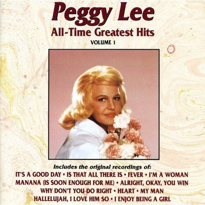 Peggy Lee All Time Greatest Hits Cd Target