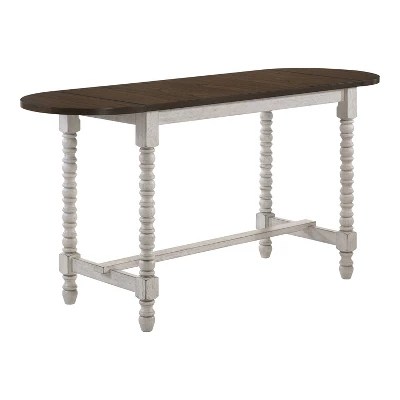 Berringer Drop Leaf Dining Table Rustic Brown Ashley Target