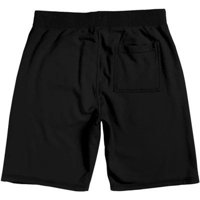 Hatsune Miku Chibi Silhouette Men S Black Lounge Shorts S Target