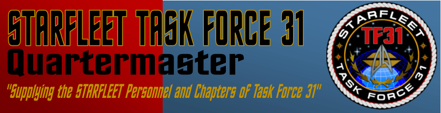 STF31 Quartermaster – Chapter and Unit Patches | Taskforce31