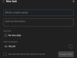 Creating And Managing Tasks