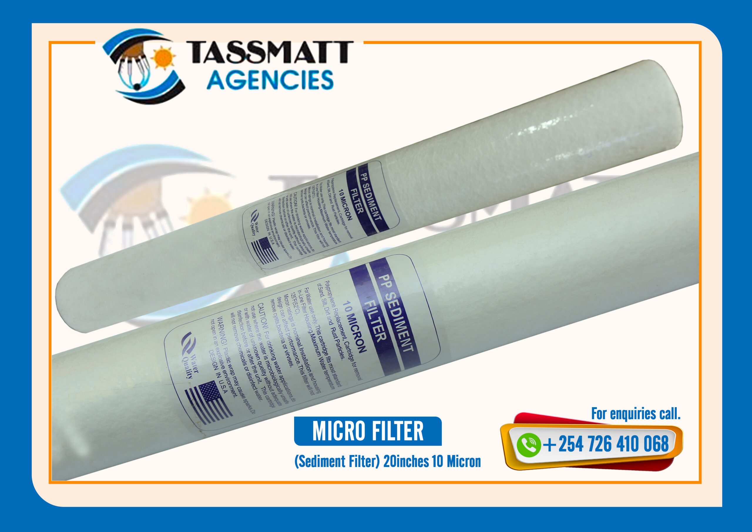 Filter Microns 10 10Micron Tassmatt Agencies Limited filter-microns-10-10micron-tassmatt-agencies-limited