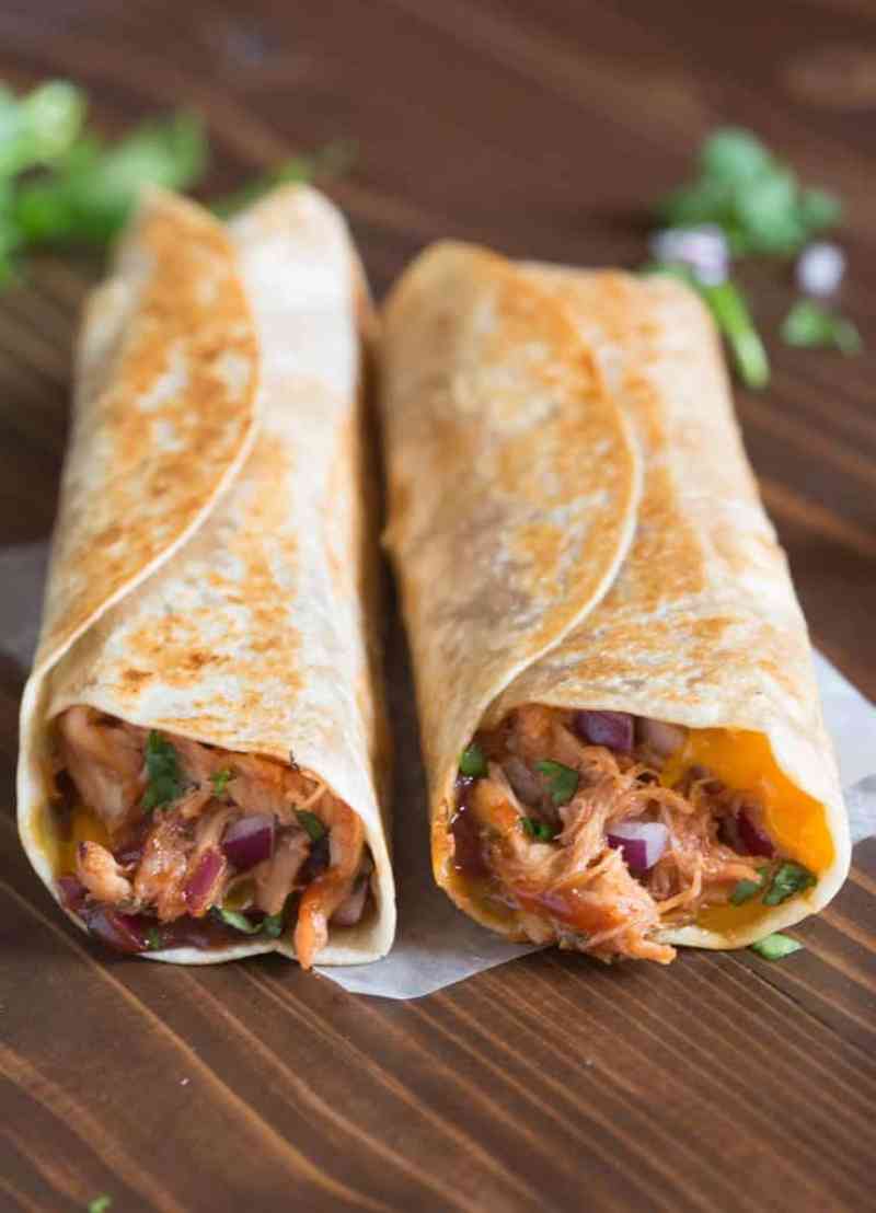 Crispy BBQ Chicken Wraps Tastes Better From Scratch crispy-bbq-chicken-wraps-tastes-better-from-scratch