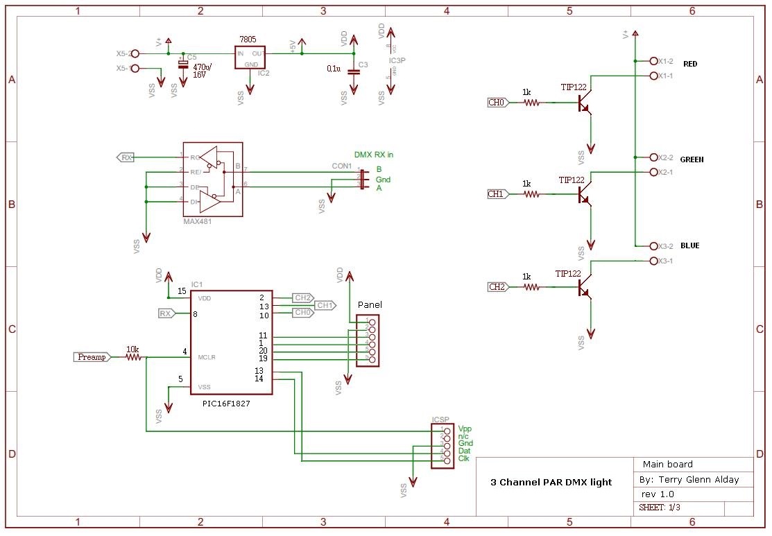 DMX controlled LED using Microcontroller - Tataylino.com
