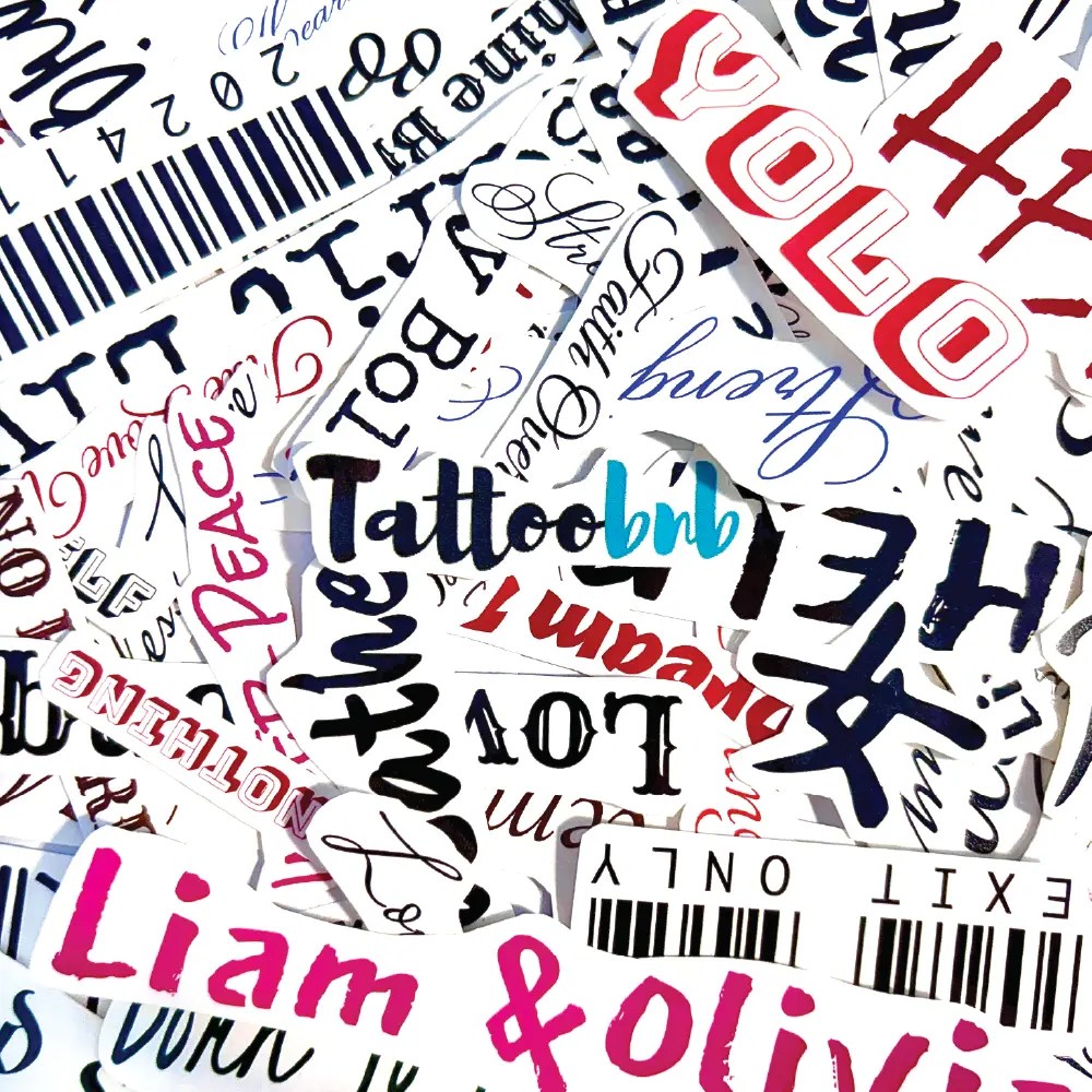 Tattoo Font Generator Tattoobnb