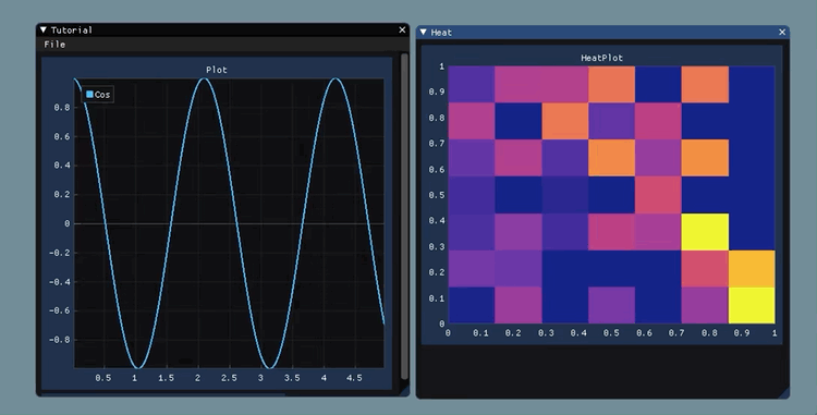 Python Digital Phosphor Display with DearPyGui – Tea and Tech Time