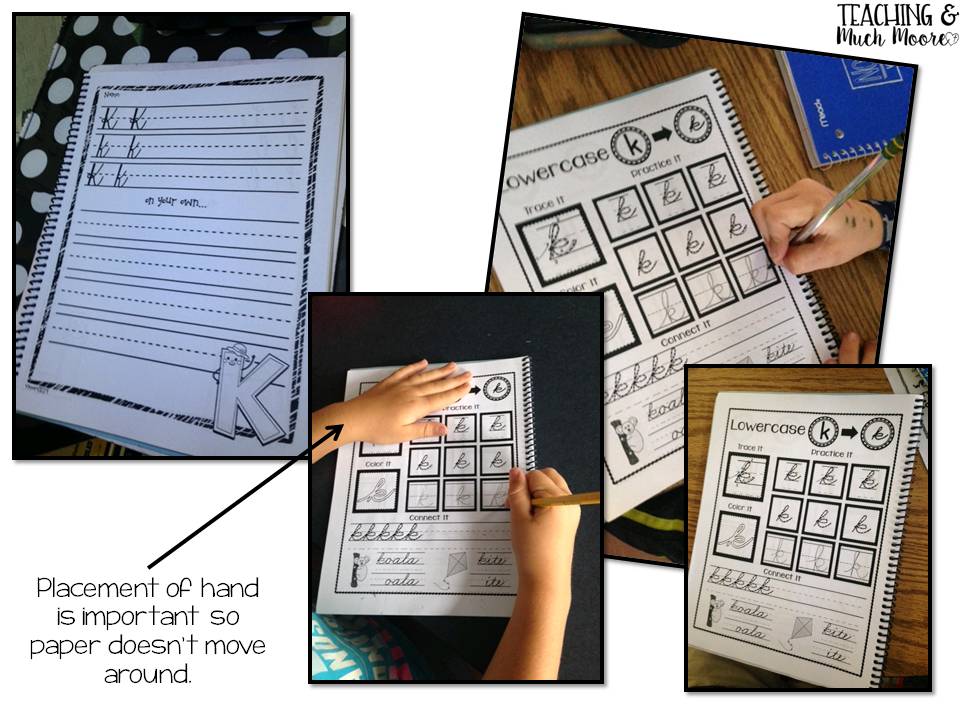 Cursive Tips - Teaching & Much Moore