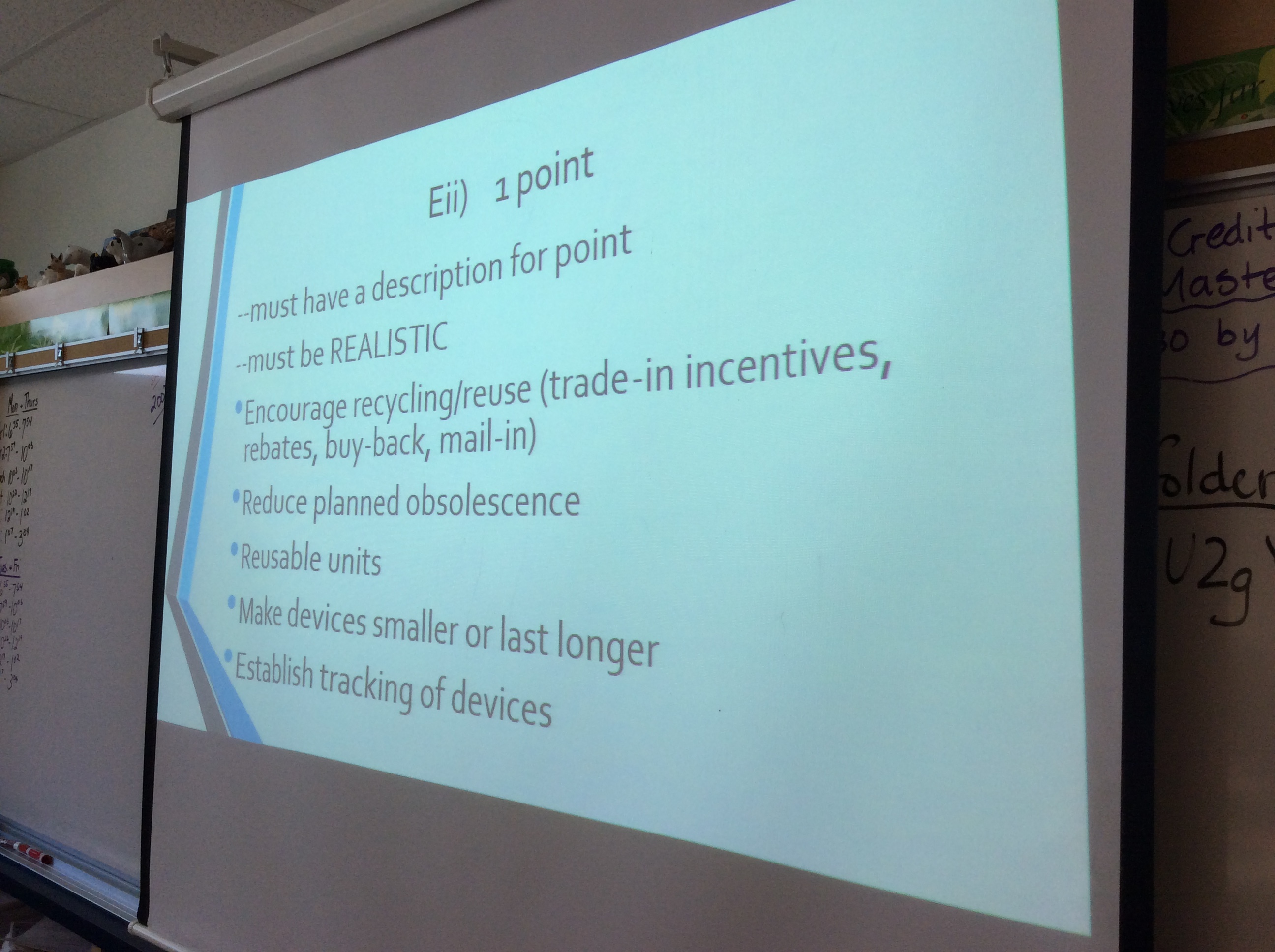 Peer Grading FRQs in AP Environmental Science