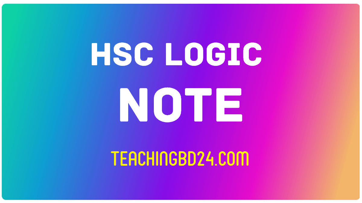 HSC Logic Note