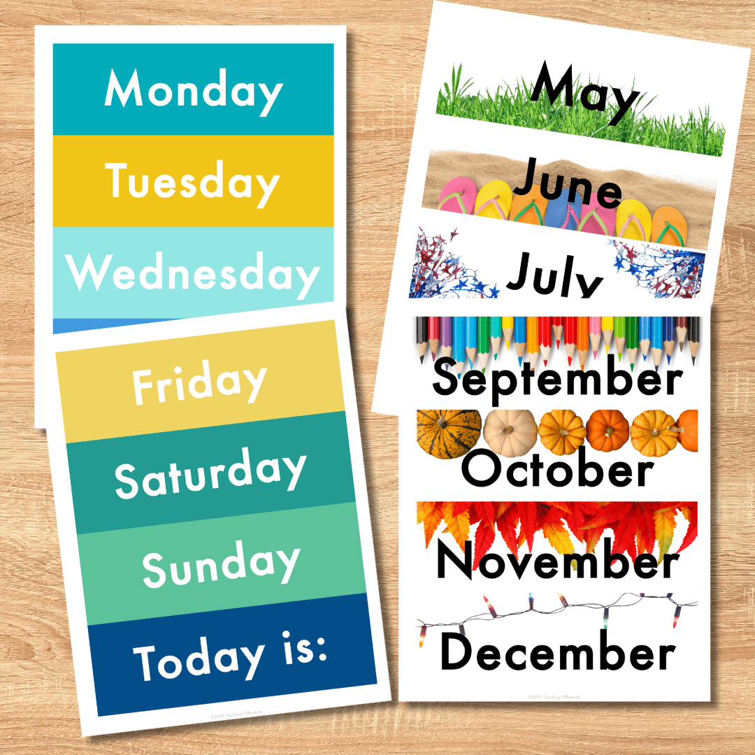 Calendar & Weather Routine Visuals