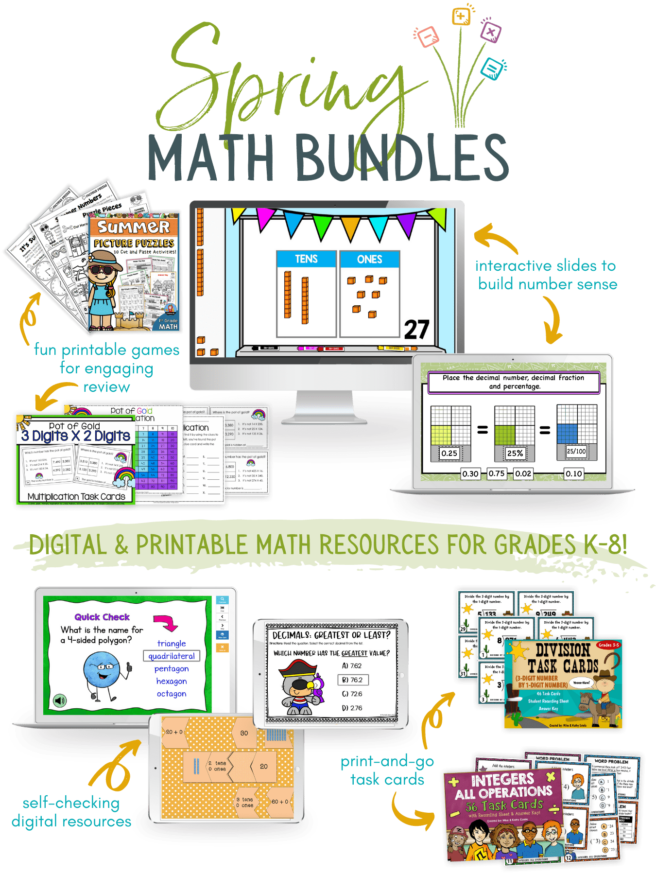 Frequently Asked Questions on the 2021 Spring Math Bundle - Crystal Mencia