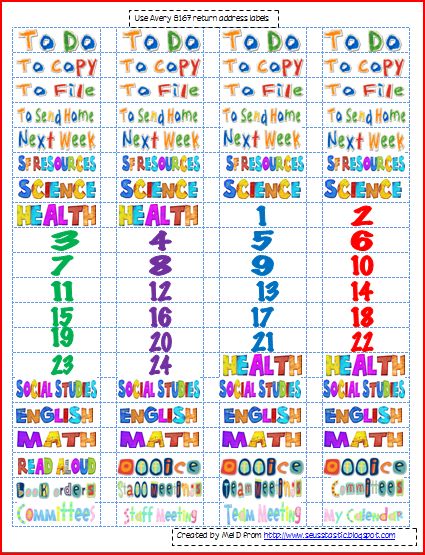 I am the label queen…free label queen that is…