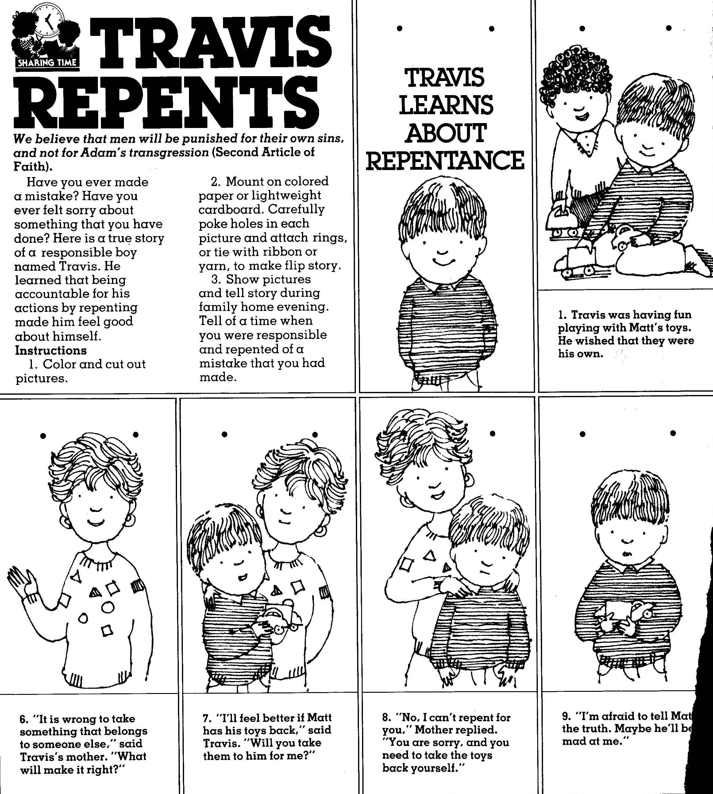Repentance Archives - Teaching Children the Gospel