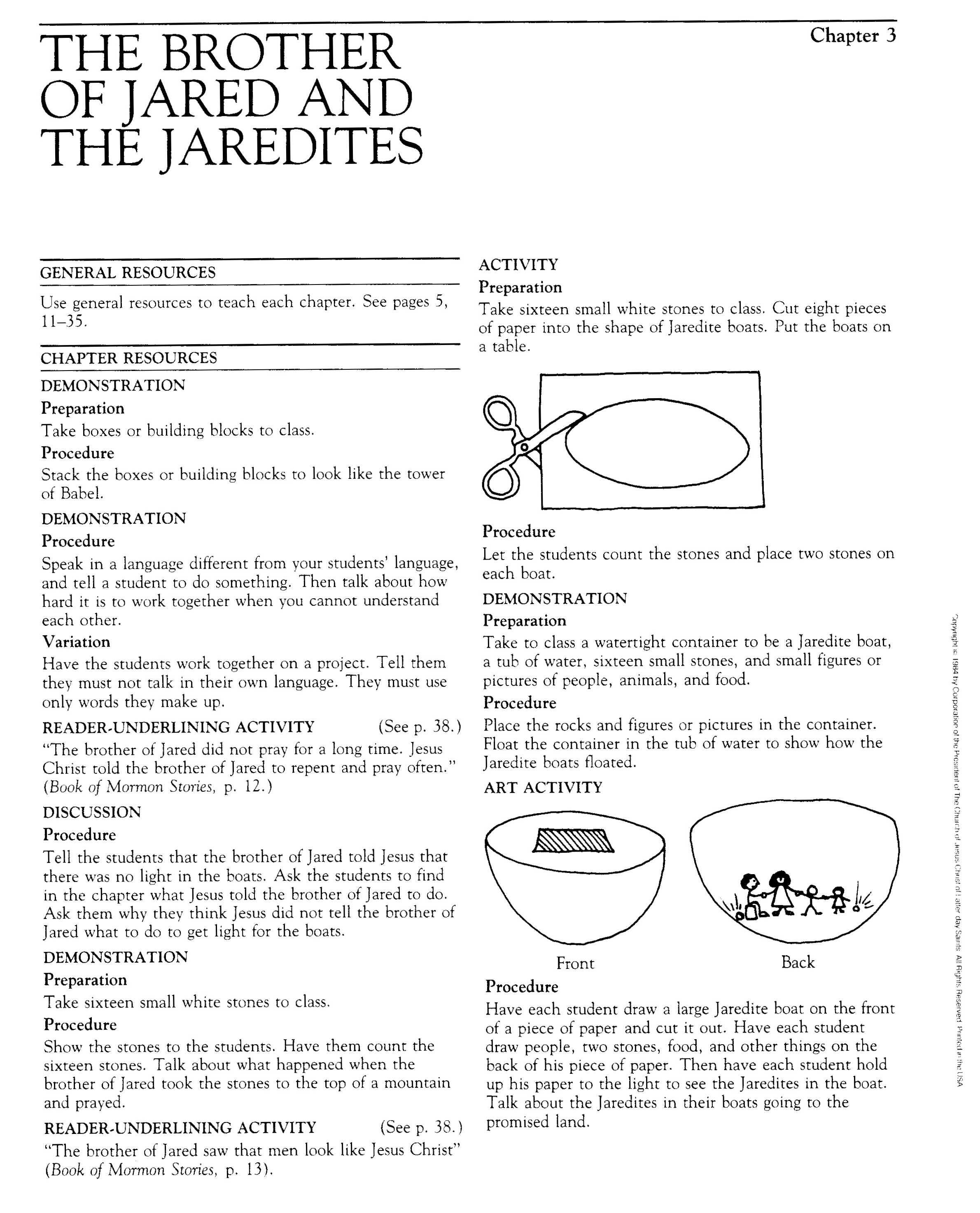 Brother of Jared Archives - Teaching Children the Gospel