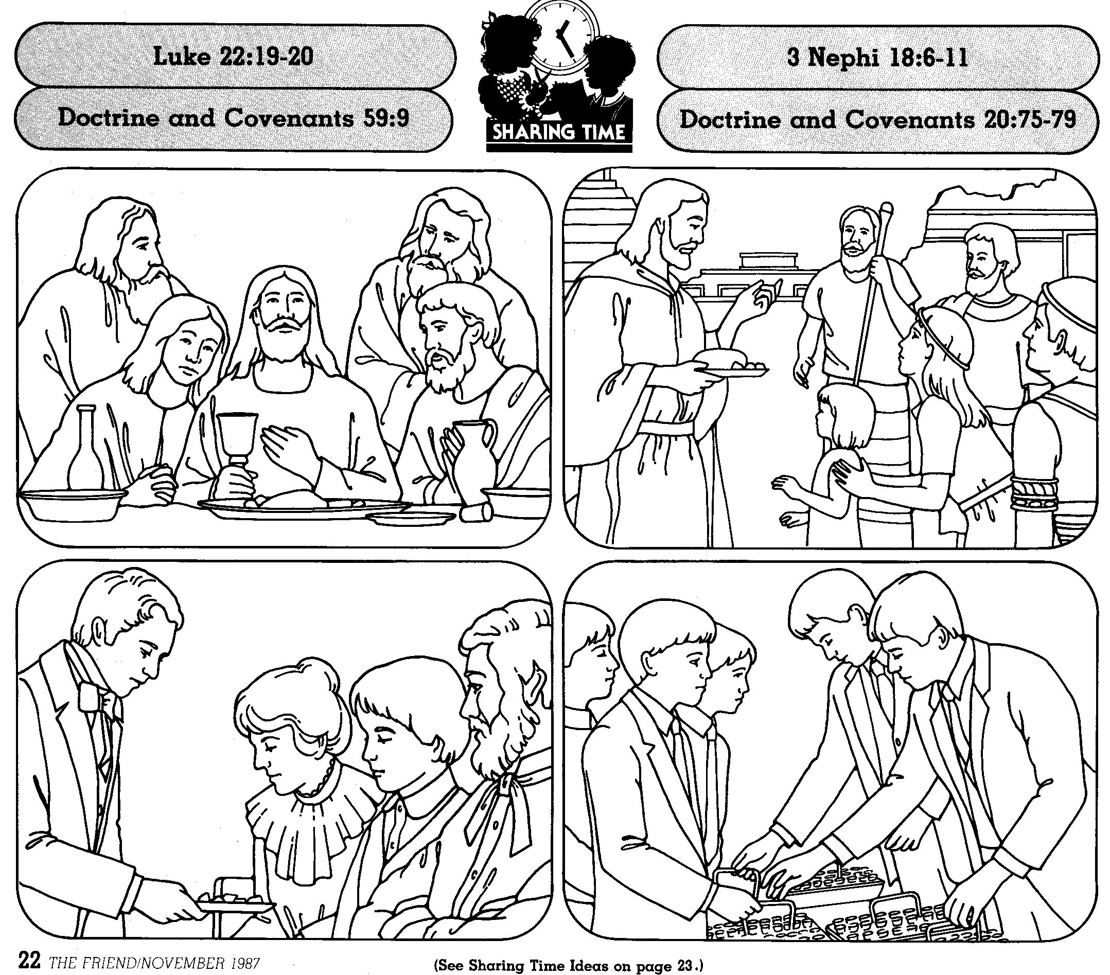 Sacrament Archives - Teaching Children the Gospel