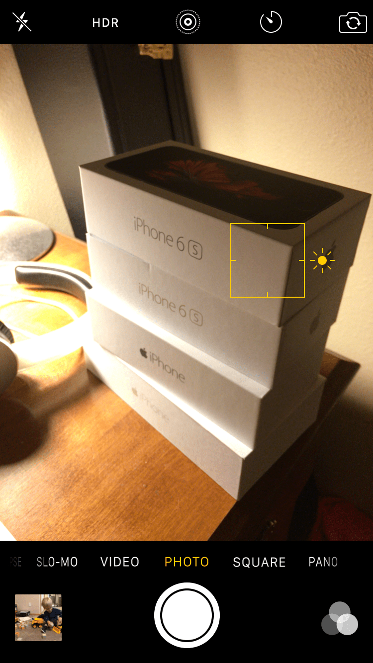 Tap to focus when taking a picture with Camera app - TeachMeiOS.com