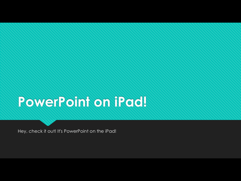 Microsoft Office for iPad Review - Edit Word, PowerPoint, Excel, and ...