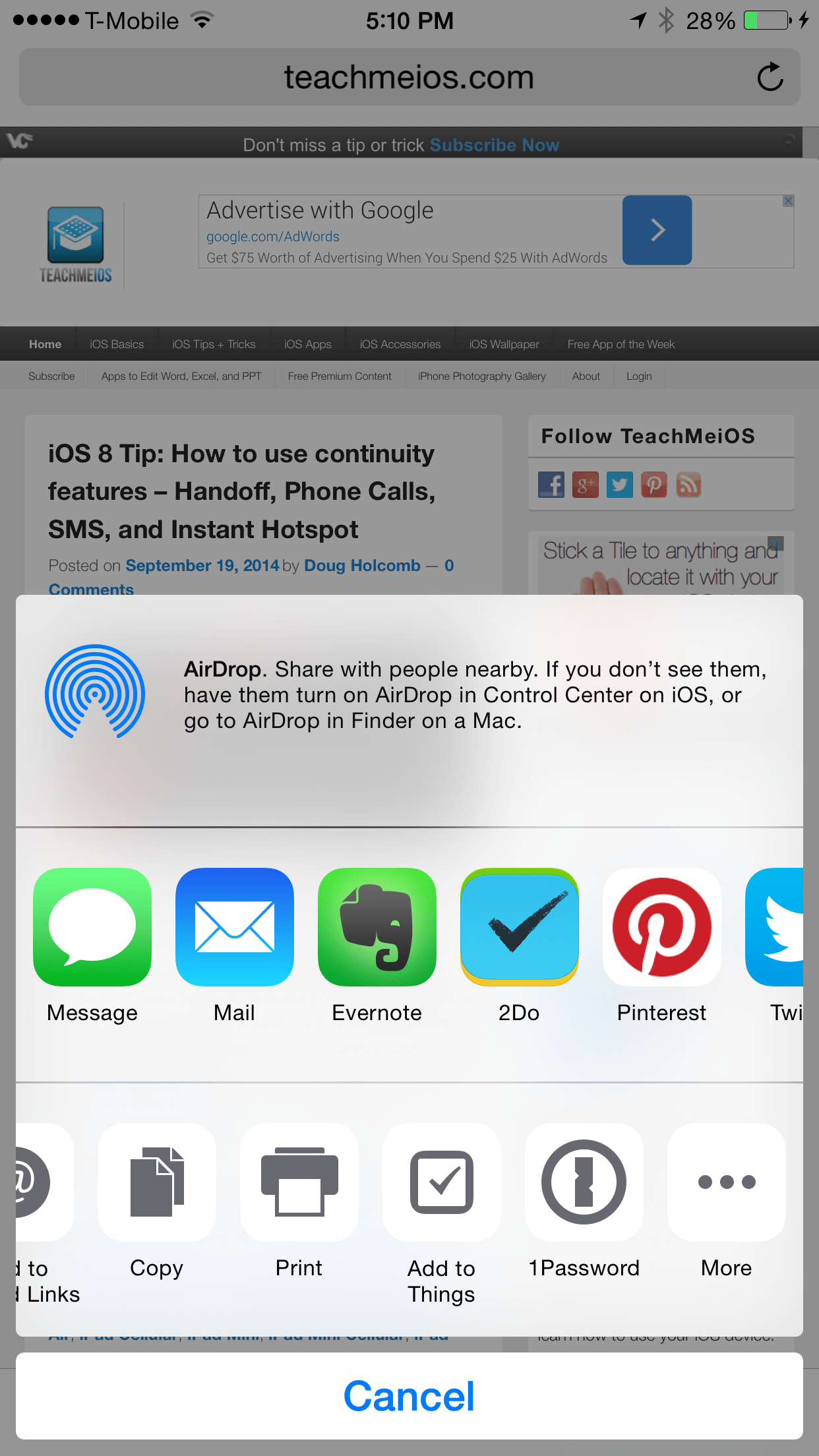 iOS 8 Tip: How to use extensions in Safari on iPhone, iPad, and iPod Touch