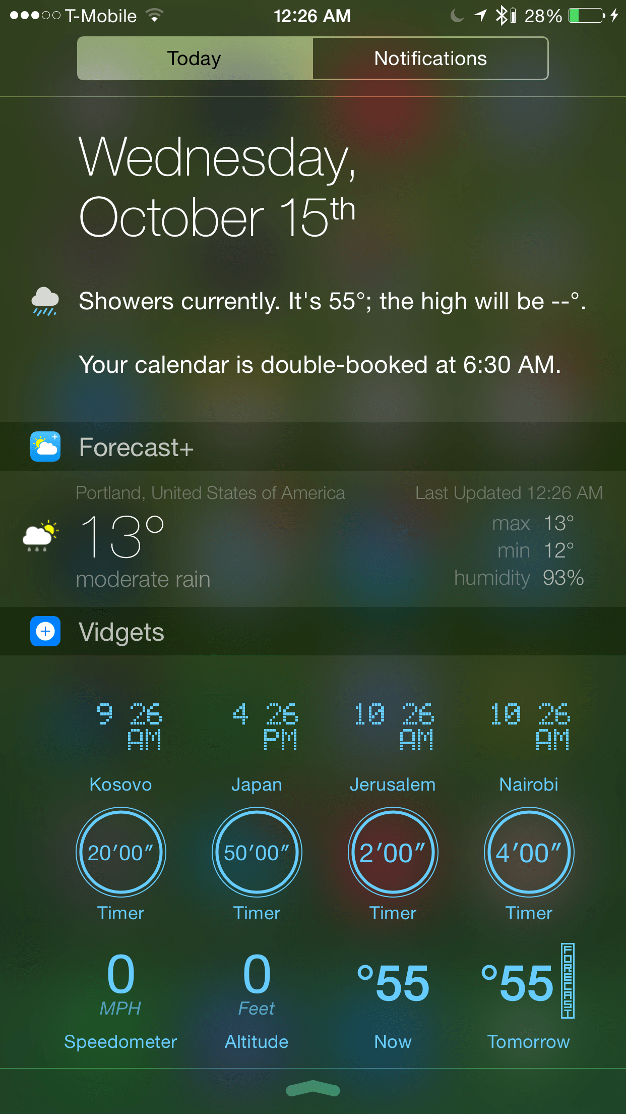 iOS 8 Hidden Feature: How to access Notification Center with ...