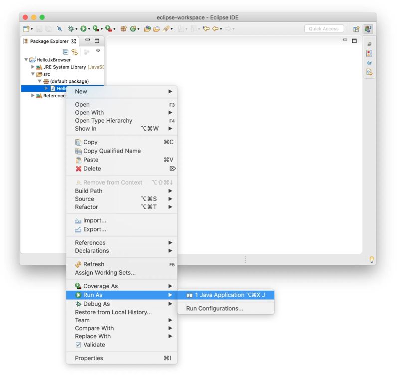 Configuring Eclipse Jxbrowser - Professional Gradient Picture - Desktop