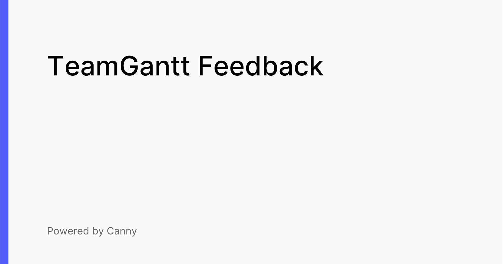 Teamgantt Feedback