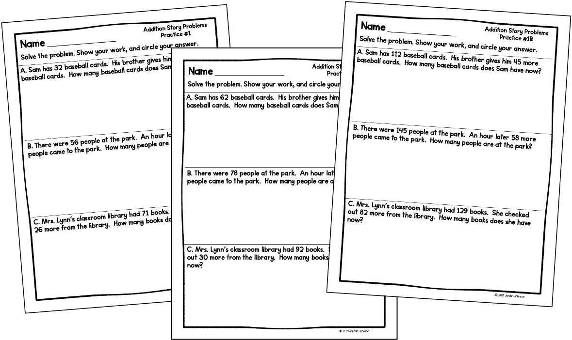 Addition Math Strategies - Team J's Classroom Fun