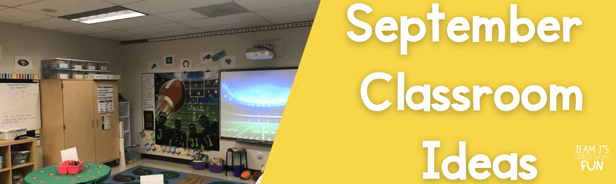 September Classroom Ideas - Team J's Classroom Fun