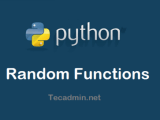 What Is Python Random Functions Tecadmin