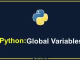 How To Define Global Variables In Python Tecadmin