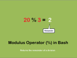 Modulo Operator
