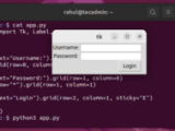 Python Tkinter Layout Management Tecadmin