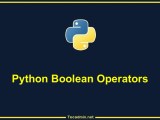 Boolean Operators In Python Tecadmin