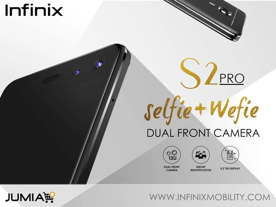 Infinix S2 PRO with Dual Front Cameras launching 10th April | Techish