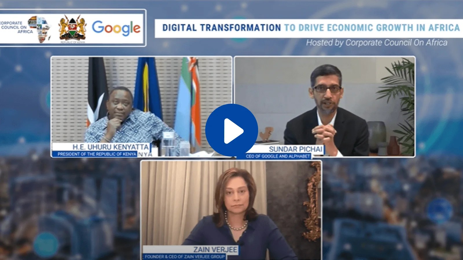 Google CEO commits $10 Million for Economic Recovery after Dialogue ...