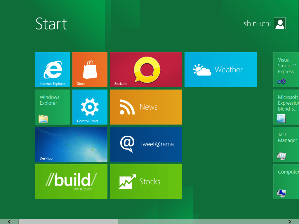 ONKYO スレートPC（タブレットPC) と VMware の仮想PC に Windows 8 Developer Preview を ...