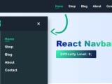 React Responsive Navbar Tutorial React Js Project Tech2 Etc