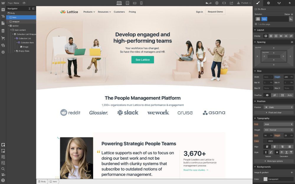 No-Code but Full Design Capabilities with Webflow – TechAcute
