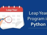 Check Leap Year In Python Easy Python Program With Explanation