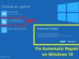 How To Fix Automatic Repair Loop Window 10 9 Technique Techalrm